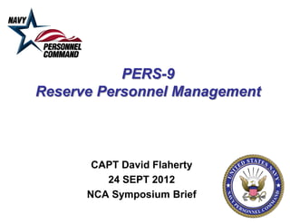 Reserve personnel by capt flaherty | PDF