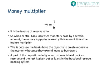 Reserve Ratio | Eonomics | PPT