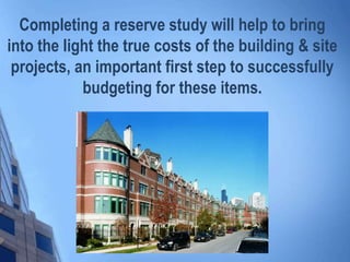 Reserve Study HOA | PPT