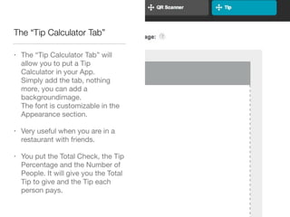 Reservoir Apps CMS & Tabs | PPT