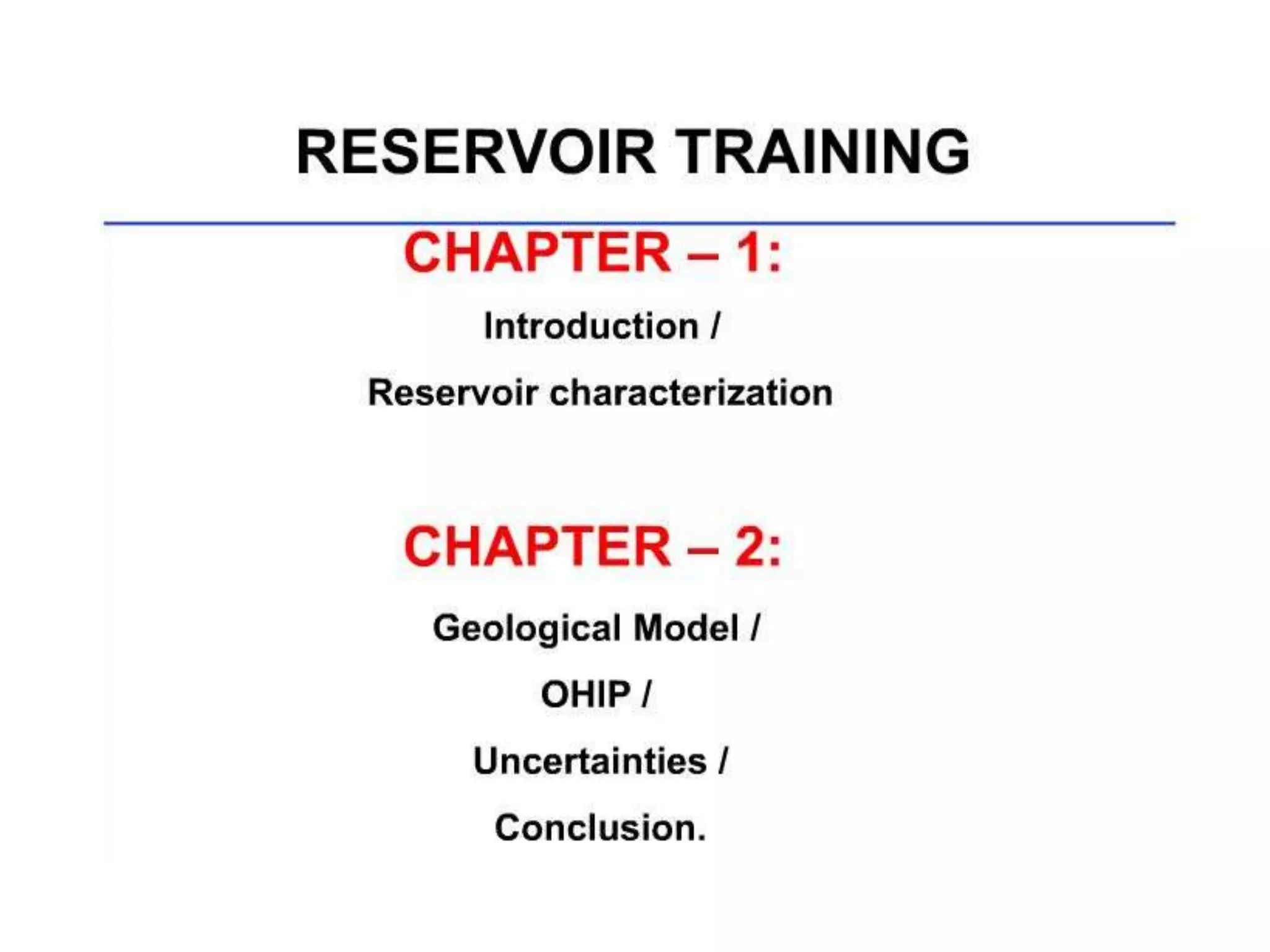 Reservoir characterization | PPTX