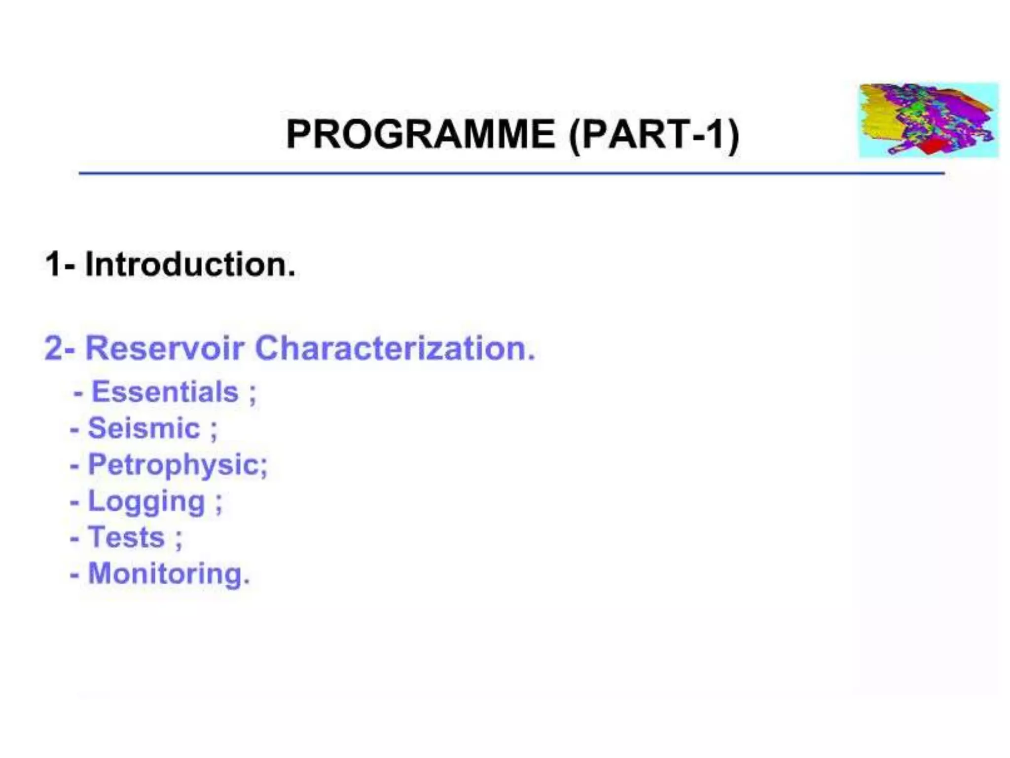 Reservoir characterization | PPTX
