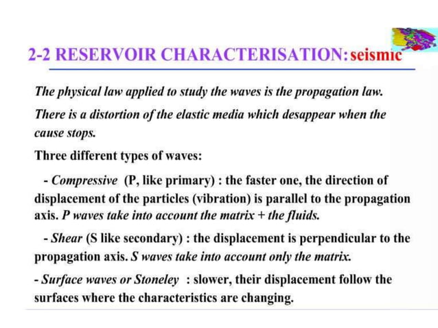 Reservoir characterization | PPTX