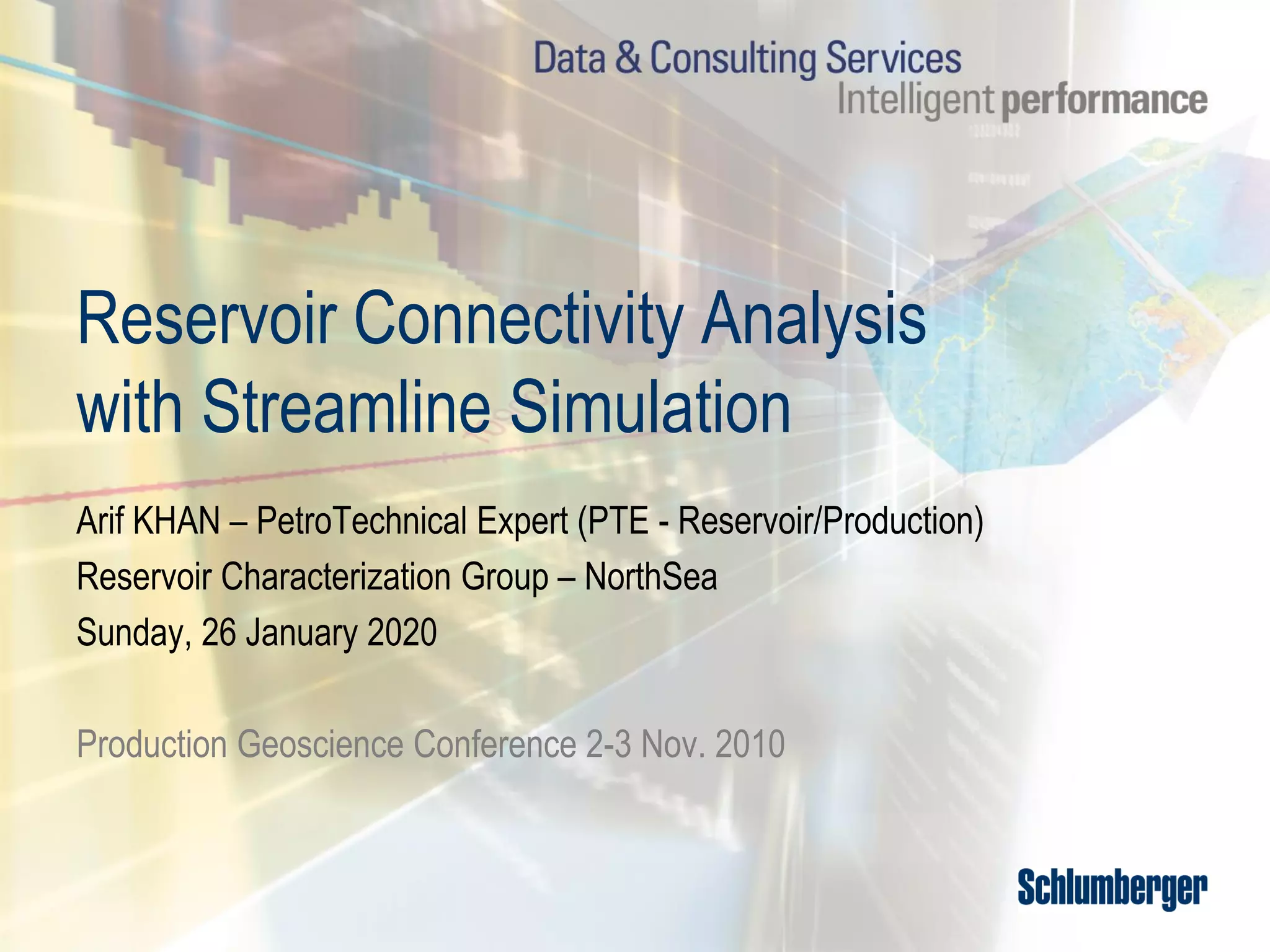 Reservoir connectivity analysis_with_streamline_sim_nov_2010_v2 | PPT