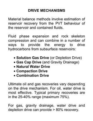 Reservoir evaluation method 101 | PDF