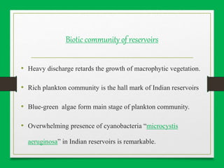 Reservoir fisheries of india | PPTX