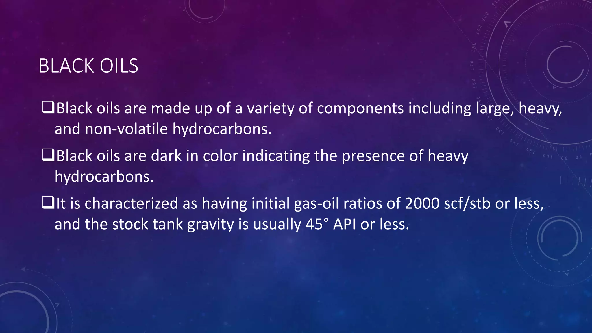 Reservoir fluid classification | PPTX