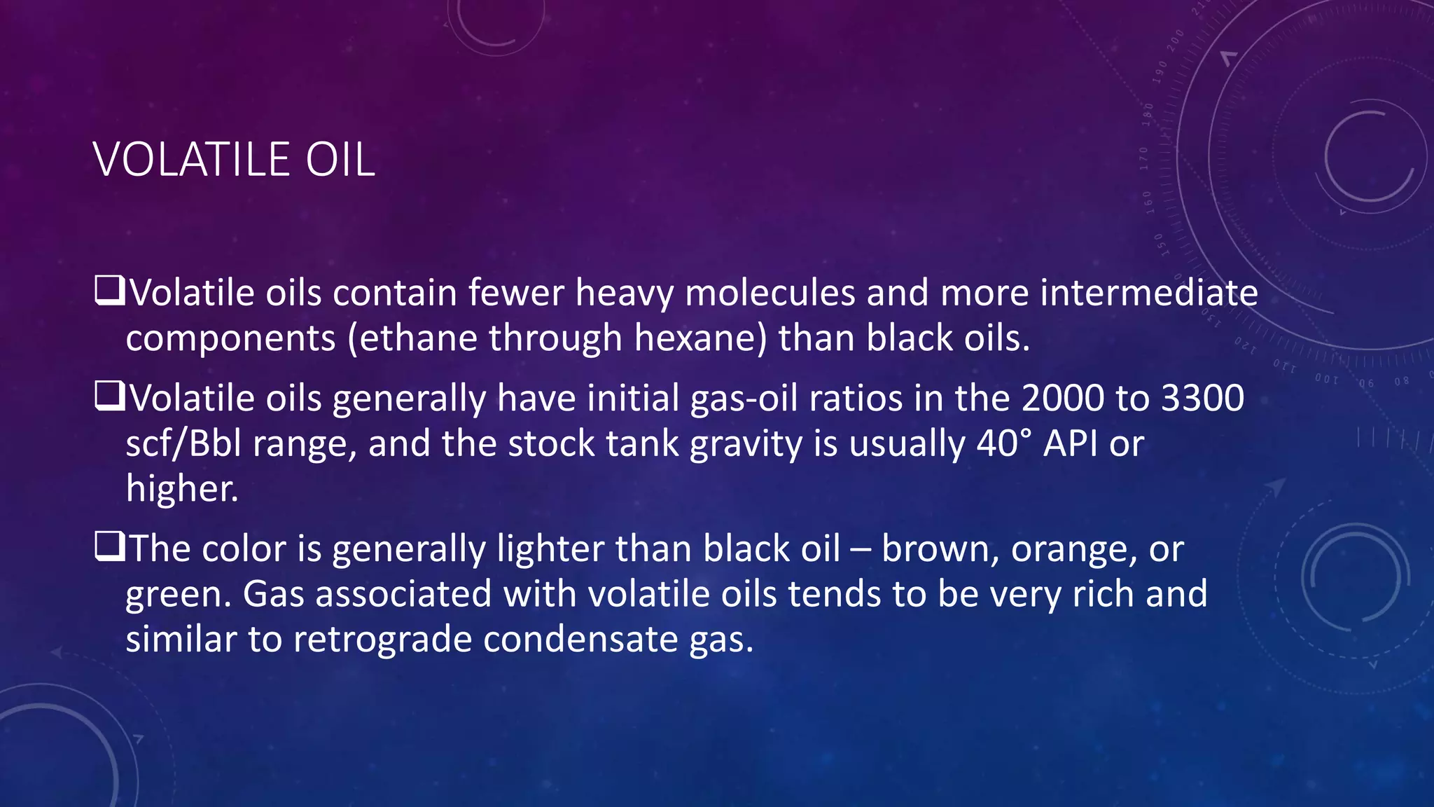 Reservoir fluid classification | PPTX