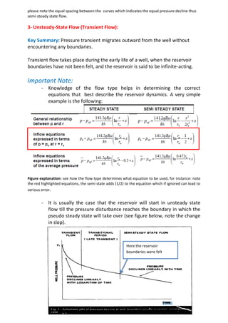Reservoir fluid flow types | PDF