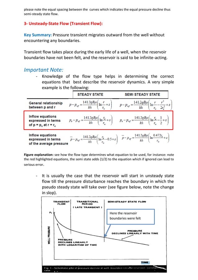 Reservoir fluid flow types | PDF | Physics | Science