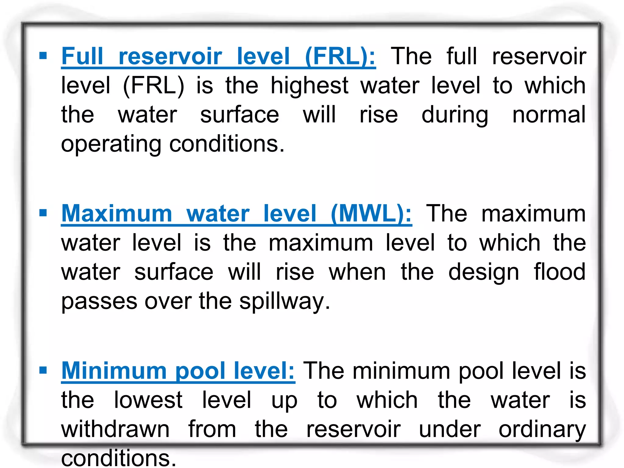 Reservoir | PPTX