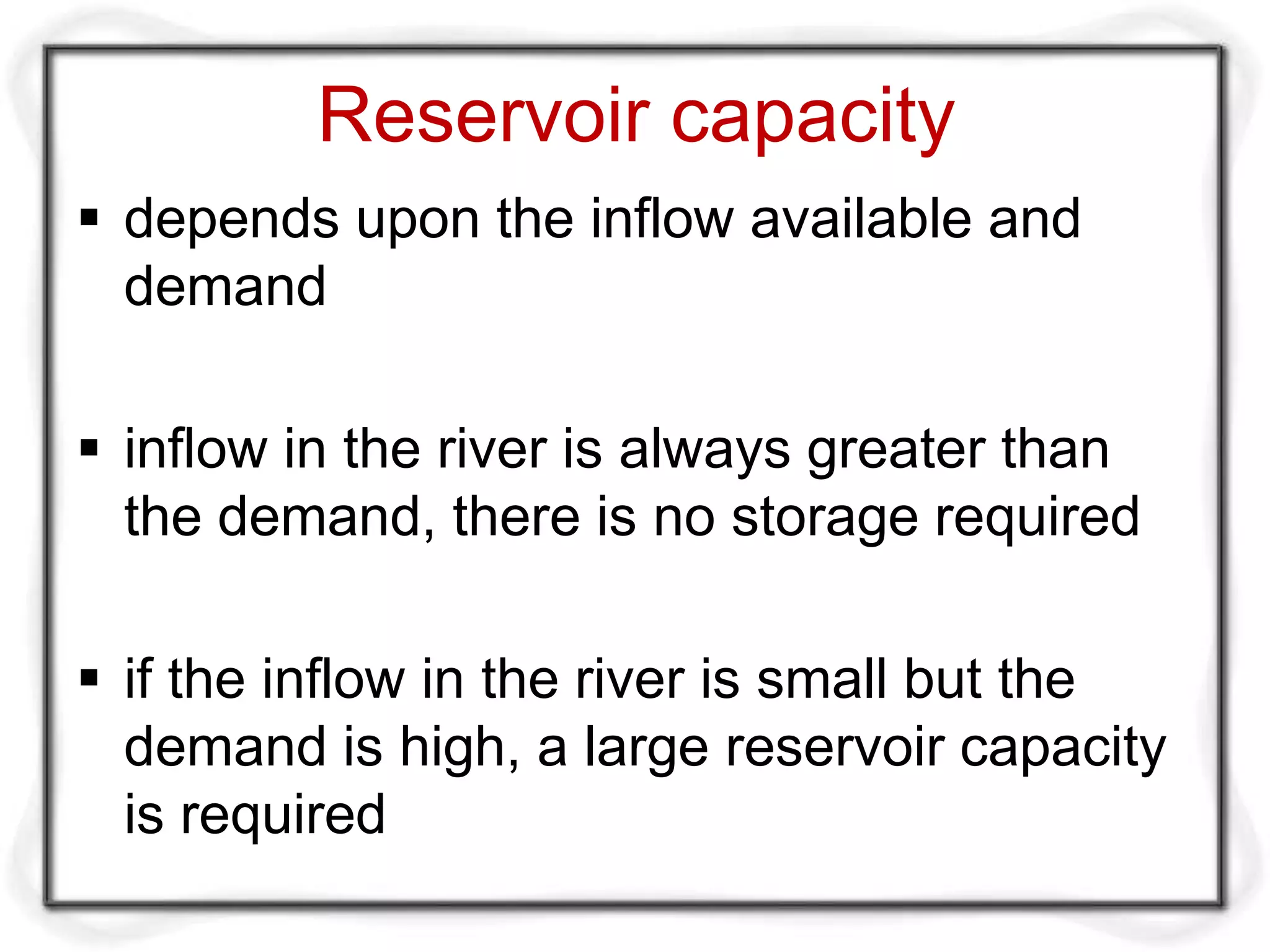 Reservoir | PPTX