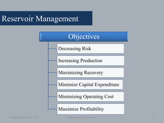 Raising Reservoir - A Techno-Managerial Approach to Reservoir ...