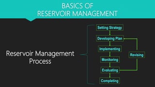 Reservoir managenet | PPTX | Civil Engineering Industry | Industries