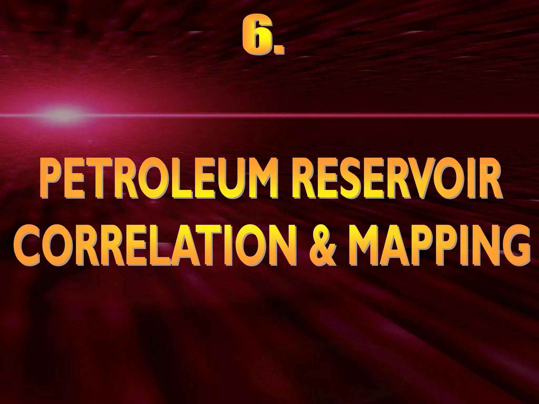 Reservoir mapping | PDF