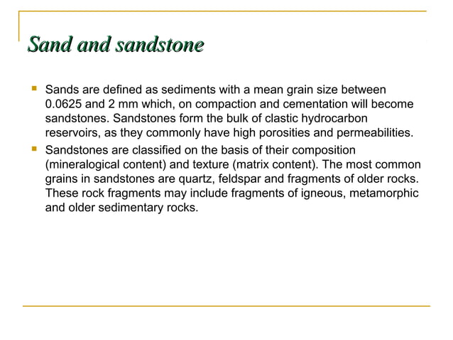 Reservoir modeling and characterization | PPT | Geology | Science