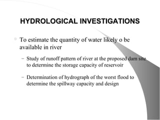 Reservoir planning ajitha miss | PPT