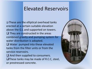 Service Reservoirs 111001110634-phpapp02 | PPTX