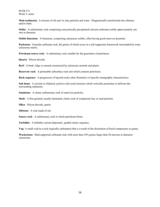 Reservoirs and source rock properties of petroleum | PDF
