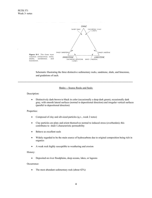 Reservoirs and source rock properties of petroleum | PDF | Geography ...