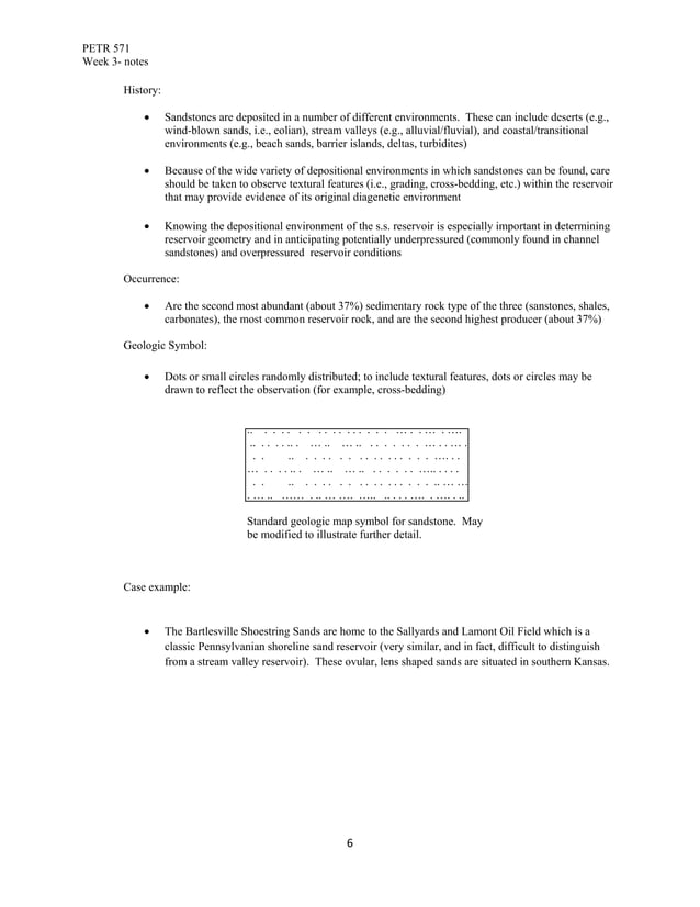 Reservoirs and source rock properties of petroleum | PDF | Geography ...