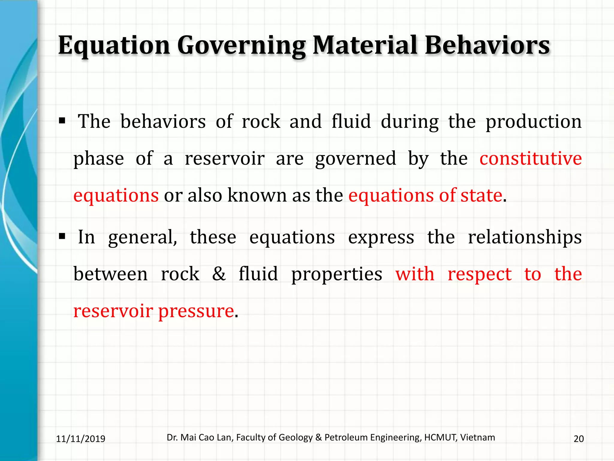 Reservoir simulation (april 2017) | PDF