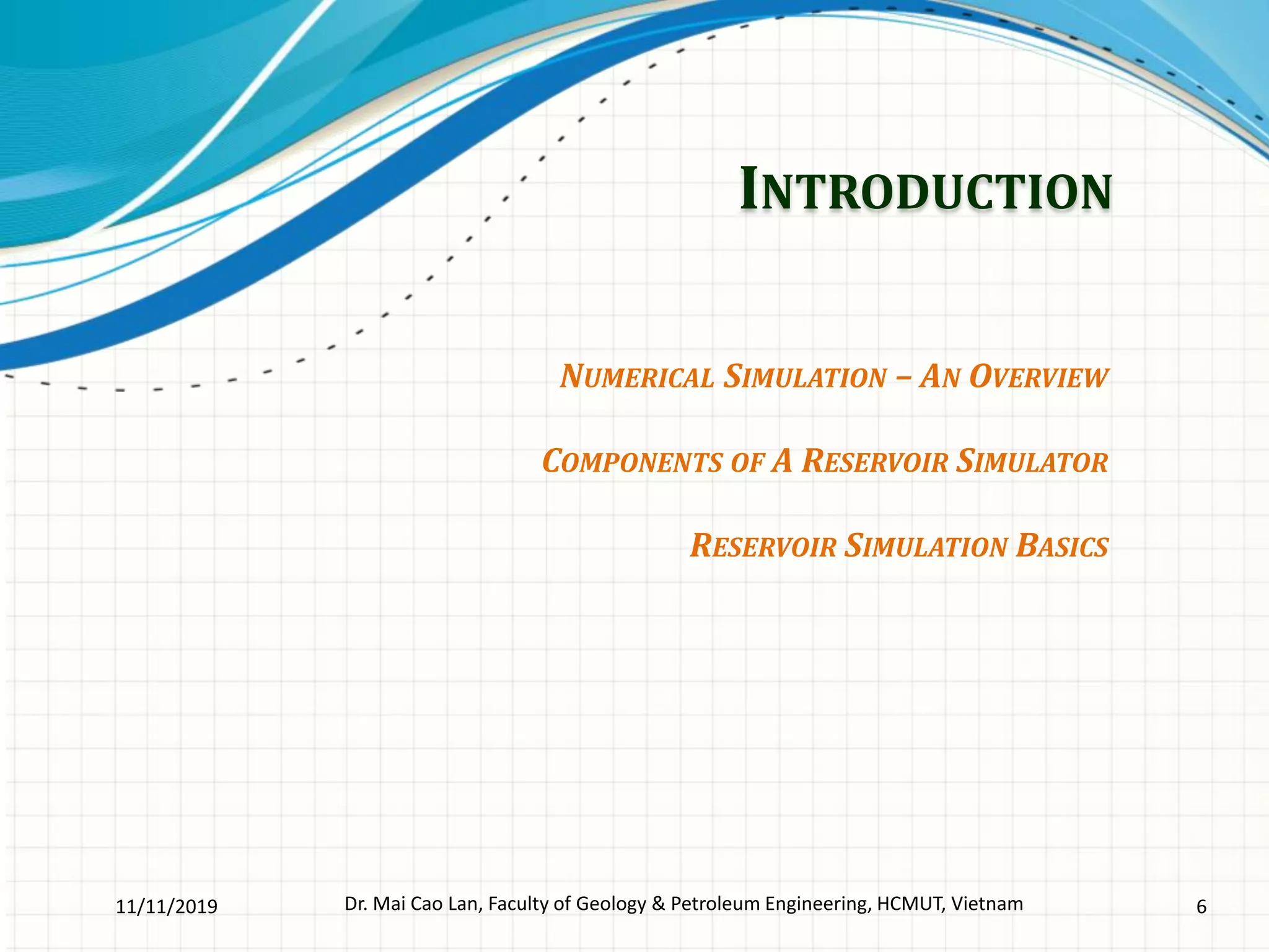 Reservoir simulation (april 2017) | PDF | Geology | Science