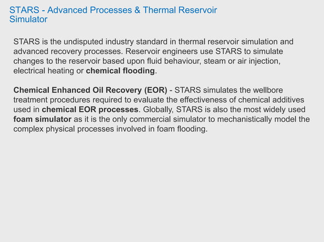 Reservoir simulation study | PPTX