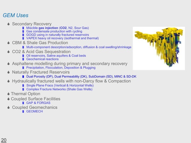 Reservoir simulation study | PPTX