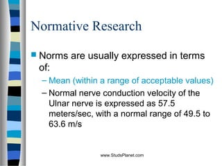 Resesarch types | PPT