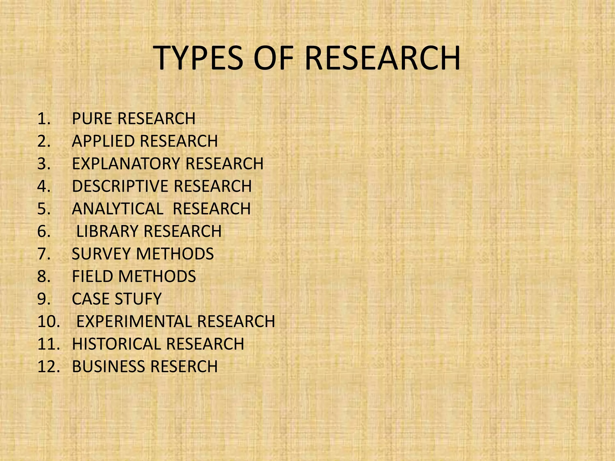 Resesrch methods in education | PPTX