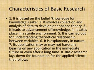 Resesrch methods in education | PPTX