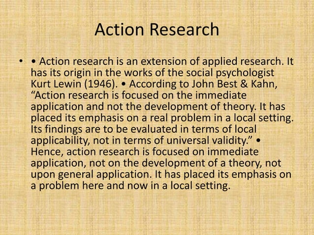 Resesrch methods in education | PPTX