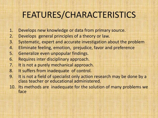 Resesrch methods in education | PPTX