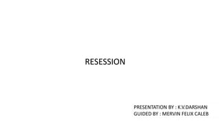 Recession | PPTX
