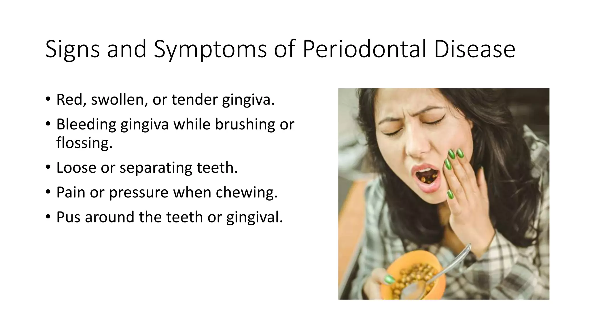 Diagnosis of periodontal disease | PPSX