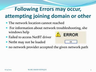 How to reset TCP/IP Stack | PPT