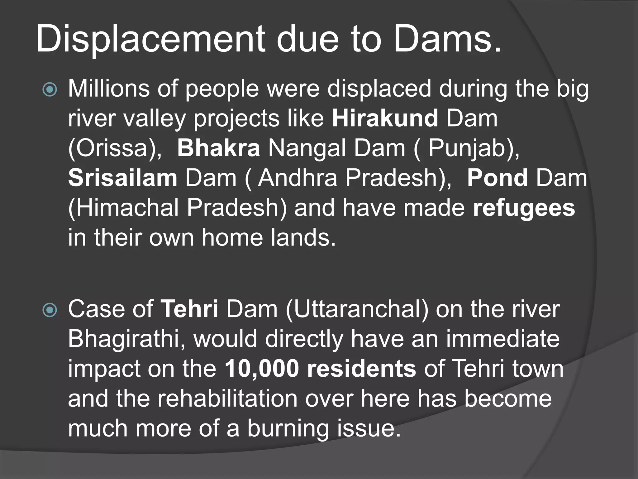 Resettlement & rehabilitation of people | PPTX