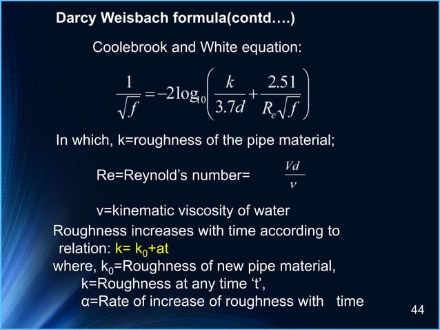Resevoir and Distribution System - Includes Hardy Cross Method and Some ...