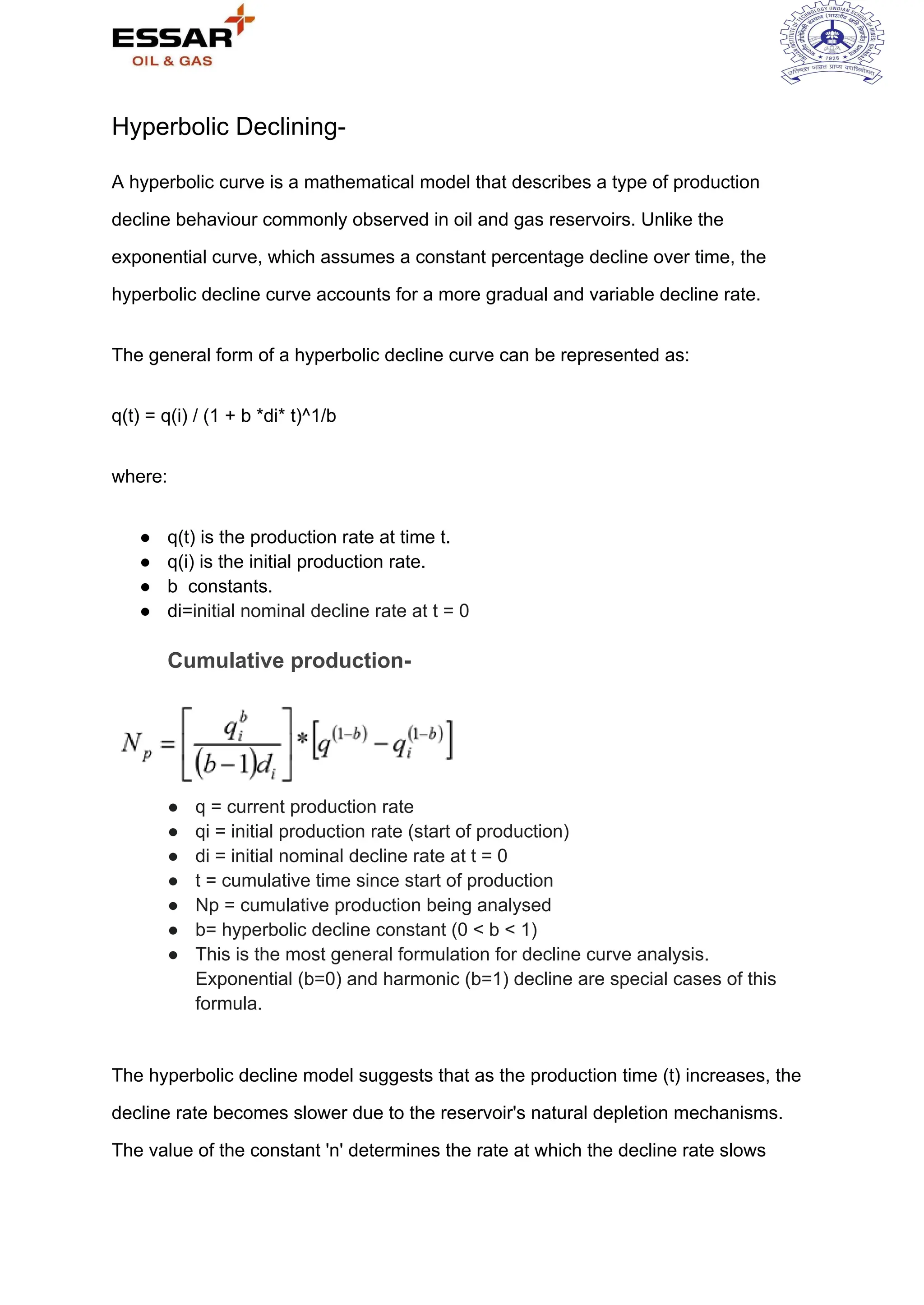 Reservoir Engineer(DCA-Decline curves).pdf