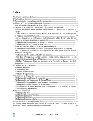 Resguardos, protecciones mecánicas | PDF