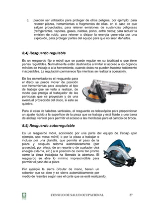 Resguardos, protecciones mecánicas | PDF