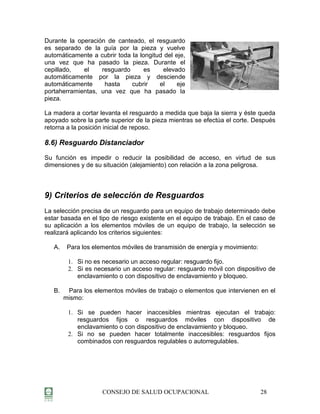Resguardos, protecciones mecánicas | PDF