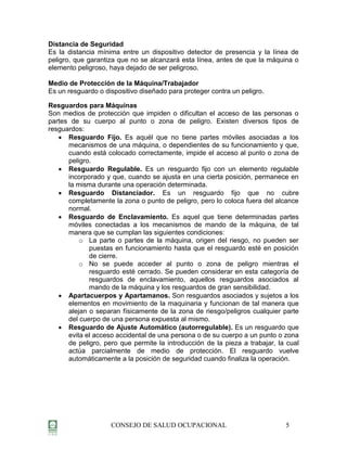 Resguardos, protecciones mecánicas | PDF