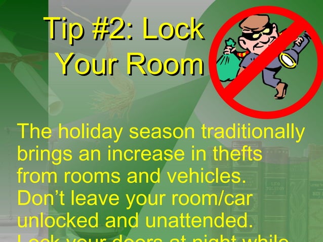 Crime Prevention Tips | PPT