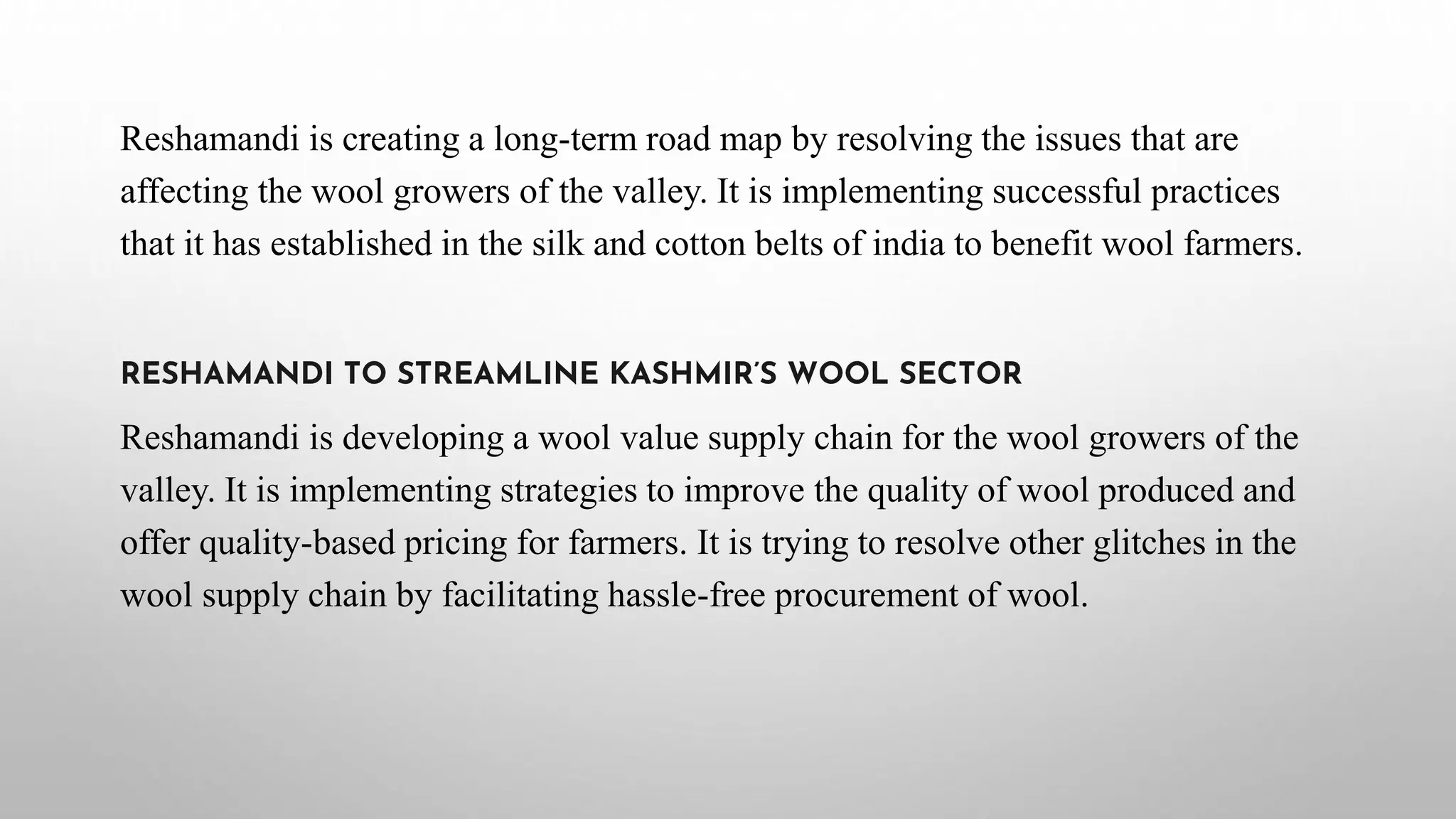 ReshaMandi is establishing a value chain for the wool sector of Kashmir.pdf