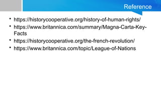 ppt on human rights and its evolution from ancient | PPT