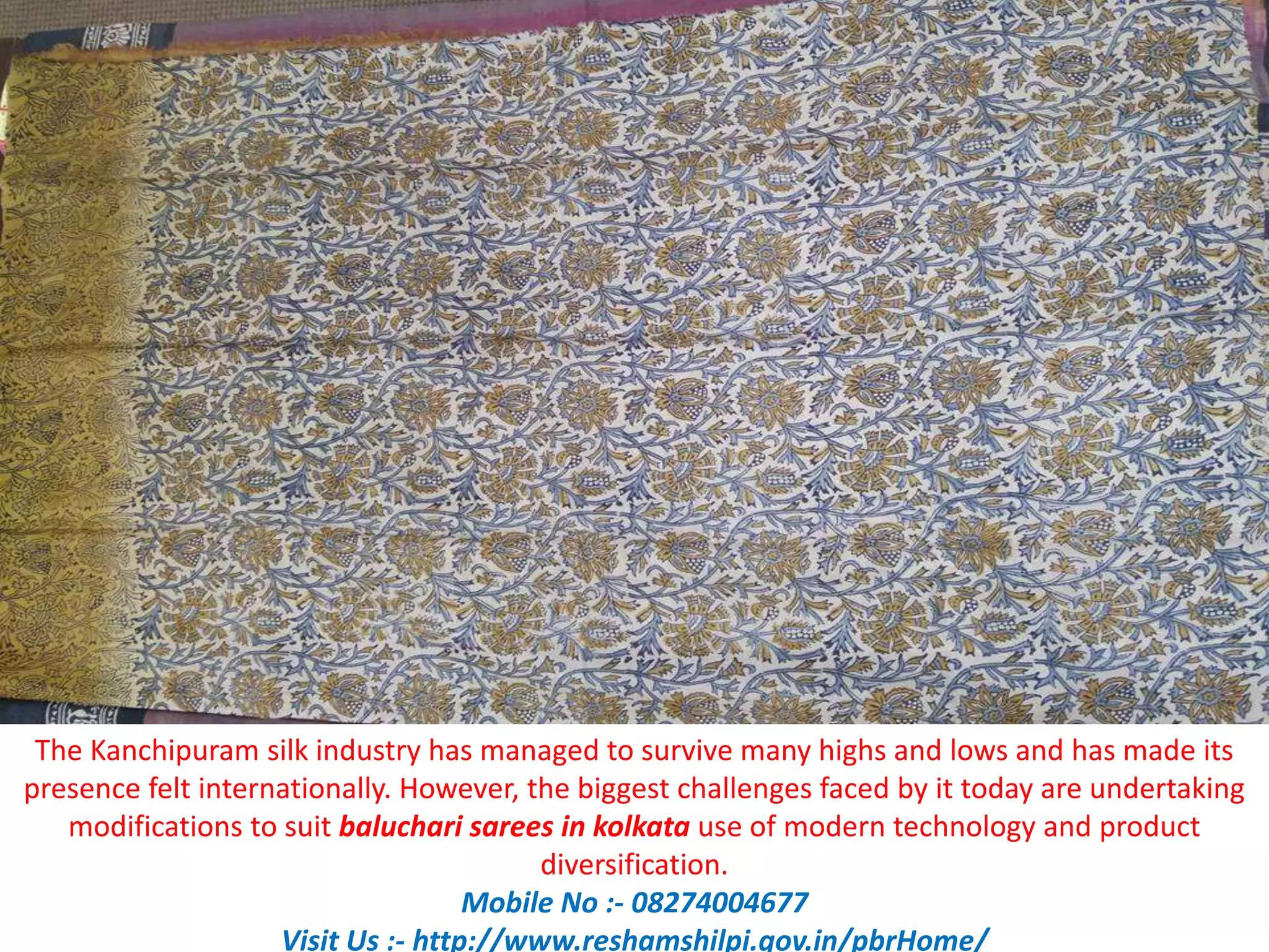Resham shilpi murshidabad silk | PPT
