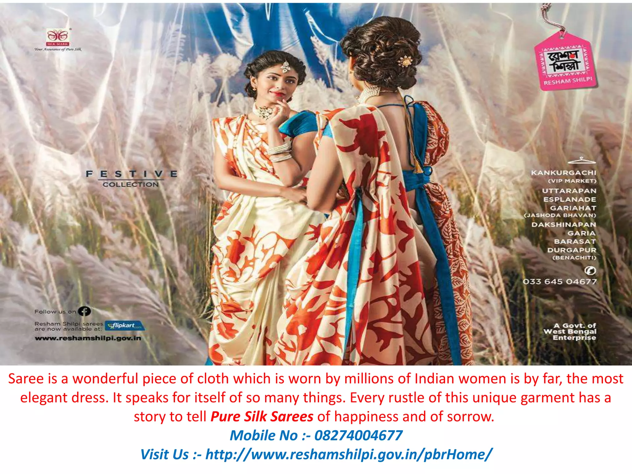 Resham shilpi murshidabad silk | PPT