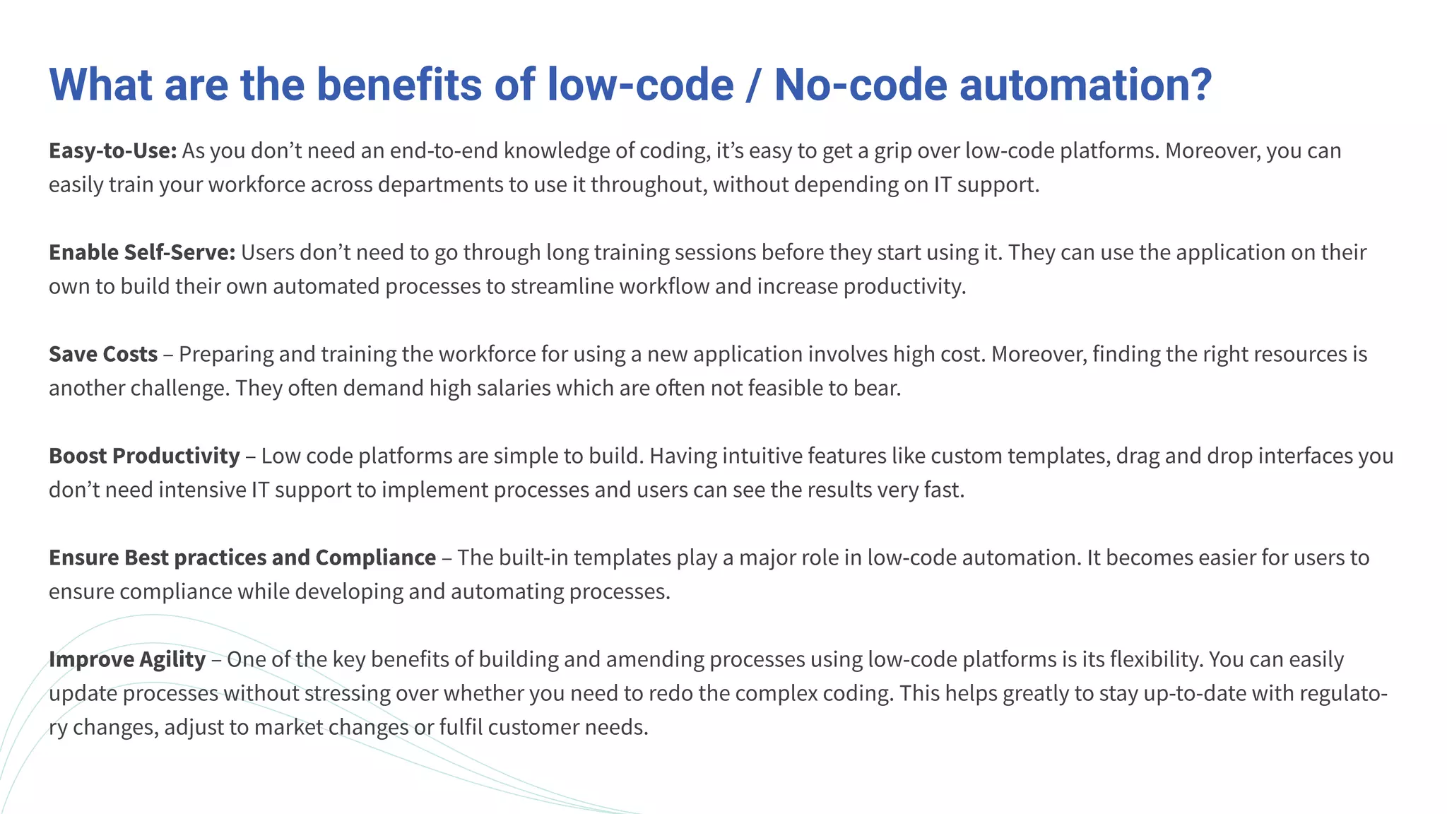 Reshape your digital transformation strategy using low code platforms | PPT